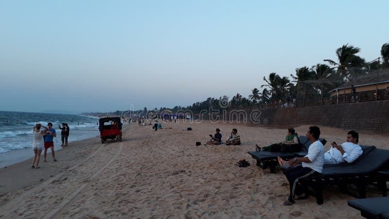 Sinquerim-Strand Goa redaktionelles bild. Bild von ferien - 83926055