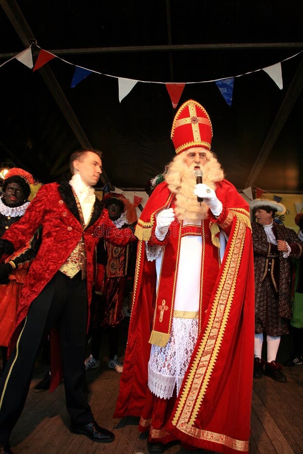 Sinterklaas editorial stock image. Image of joyfulness - 6654149