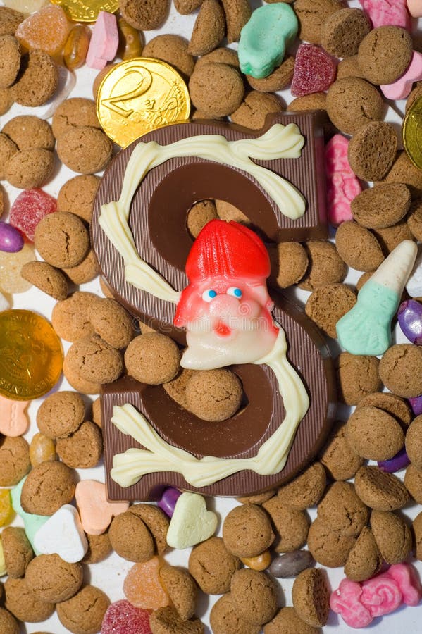 Sinterklaas candy stock photo. Image of brown, white - 11544098