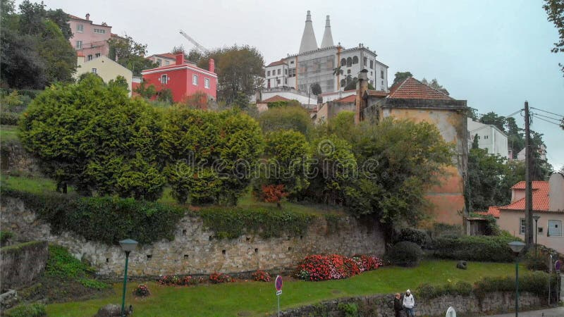 Sintra Aerial View - Portugal Stock Photo - Image of shot, europe ...
