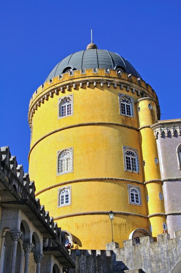 Sintra tower stock photo. Image of history, castle, culture - 34958058