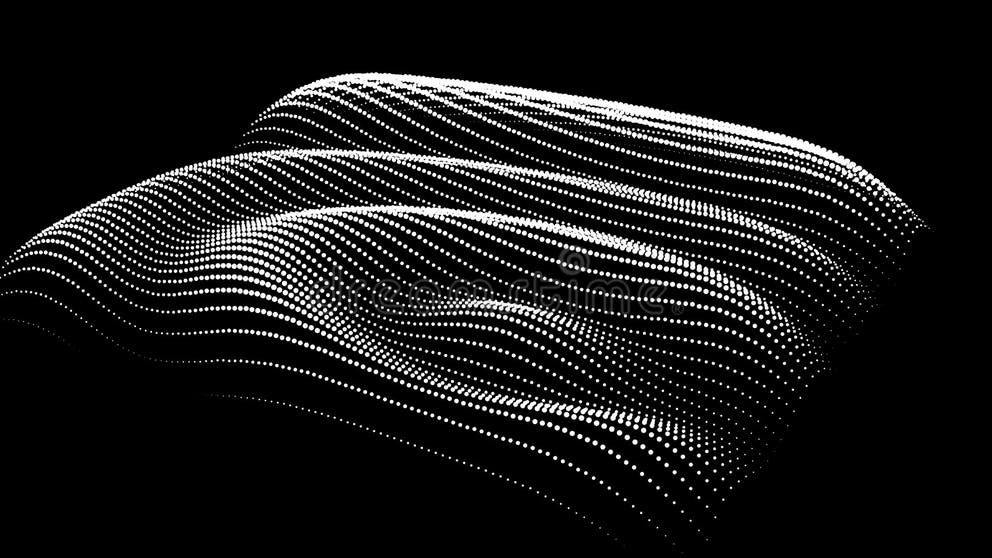 Sinusoidal Formula Distortion Sine Wave and Waveform. Graph of a 3d ...