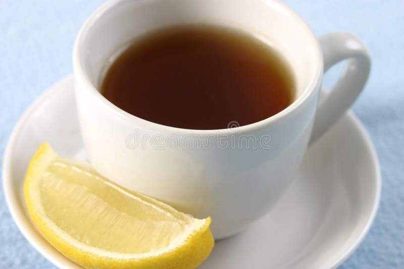 Sip of Tea with Lemon stock photo. Image of holistic, drink - 235588