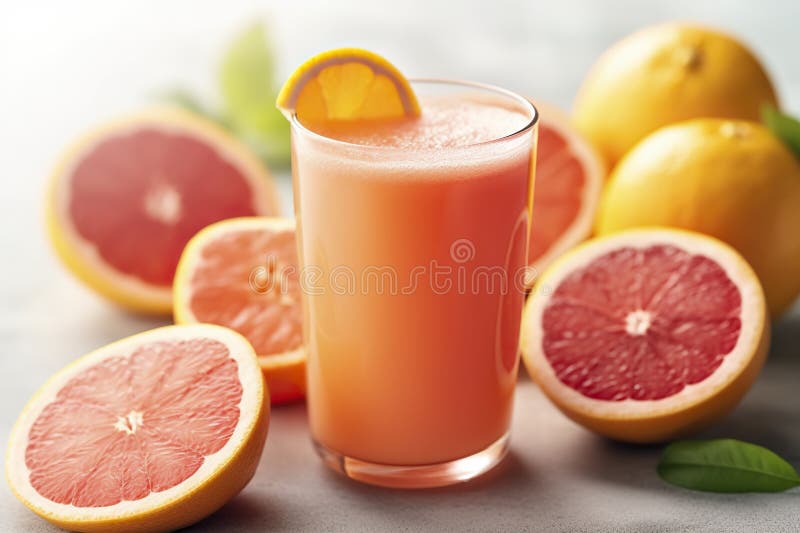 A Sip of Vibrant Grapefruit Juice, a Refreshing Elixir for Your Detox ...