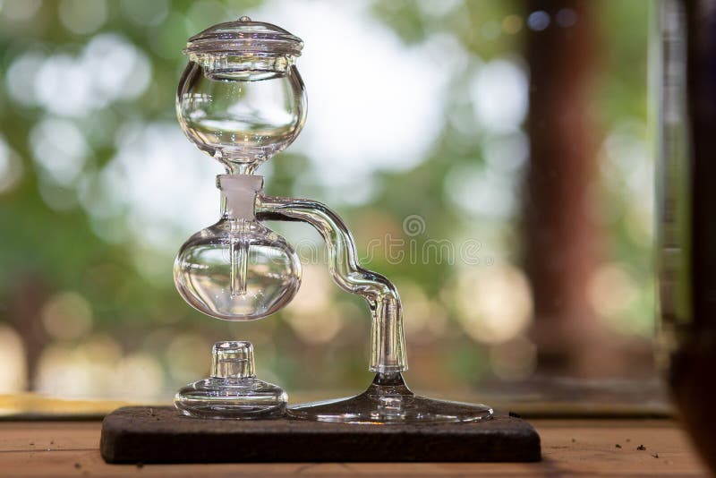 Siphon Coffee Maker Made of Glass, Beautiful Shape Design in a Coffee ...