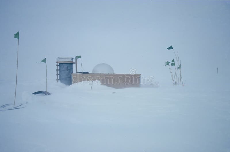 Siple Station Antarctica stock image. Image of studies - 18300699