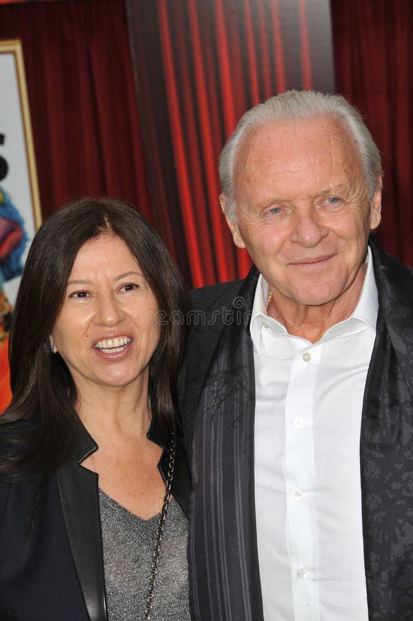 Sir Anthony Hopkins, Stella Arroyave, Editorial Photography - Image of ...