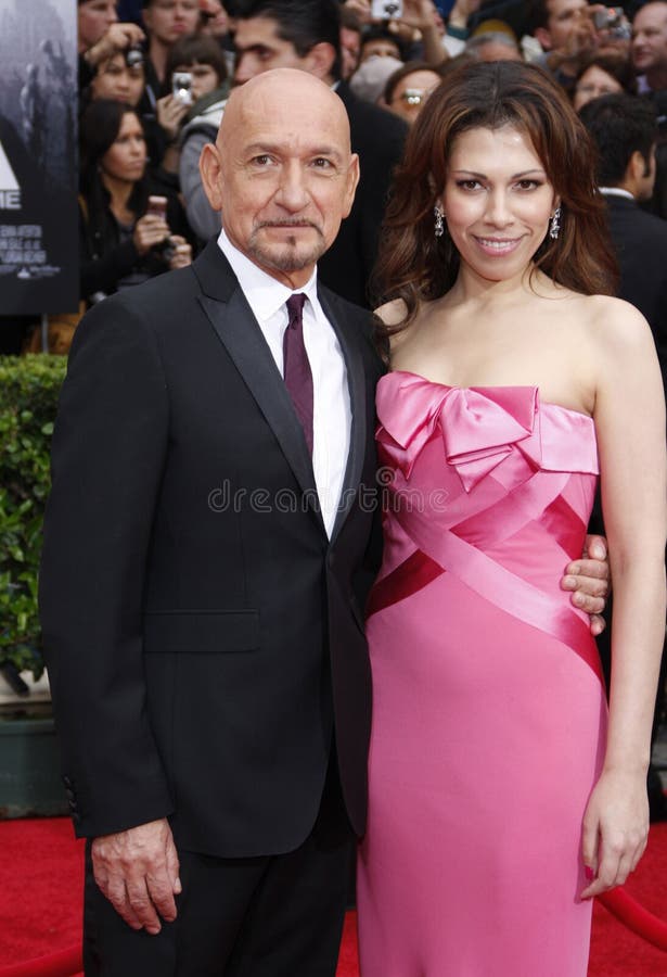 Sir Ben Kingsley E Daniela Lavender Fotografia Editoriale - Immagine di ...
