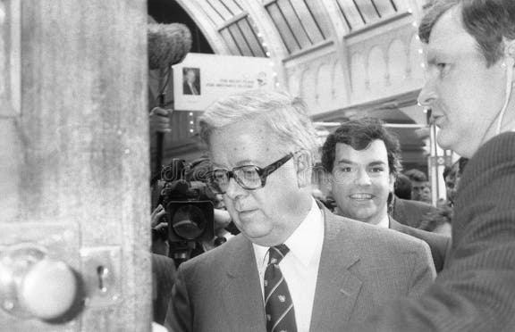 Sir Geoffrey Howe foto de archivo editorial. Imagen de conservador ...