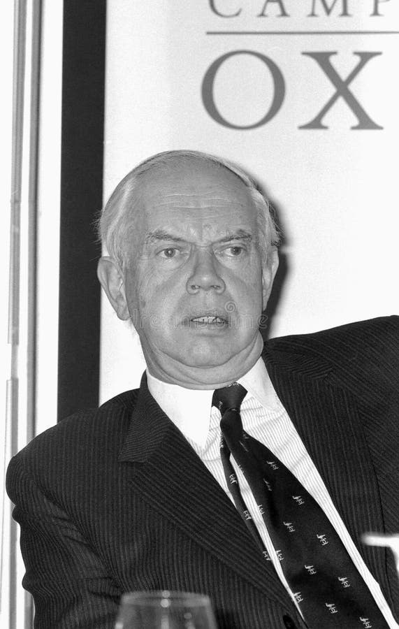 Sir Patrick Neill editorial stock image. Image of university - 11285099