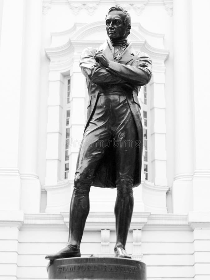 Sir Stamford Raffles. stock photo. Image of singapore, raffles - 548654