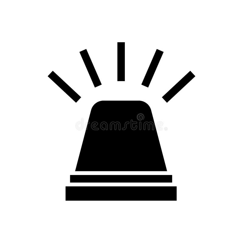 Siren. Vector Illustration Decorative Design Stock Vector ...