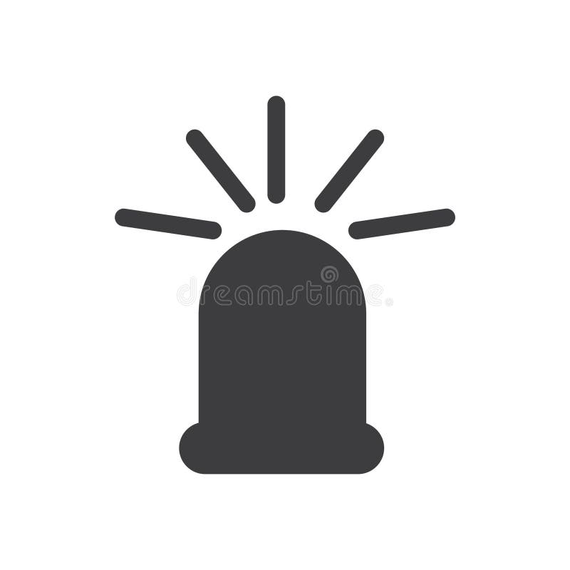 Siren. Vector Illustration Decorative Design Stock Vector ...