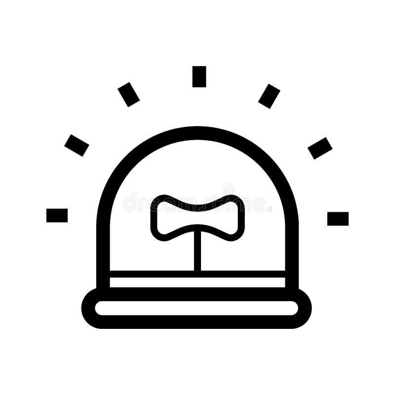 Siren. Vector Illustration Decorative Design Stock Vector ...