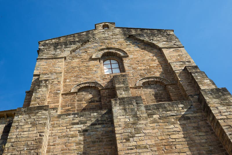 Siresa Monastery in Spain stock image. Image of outdoors - 188275873