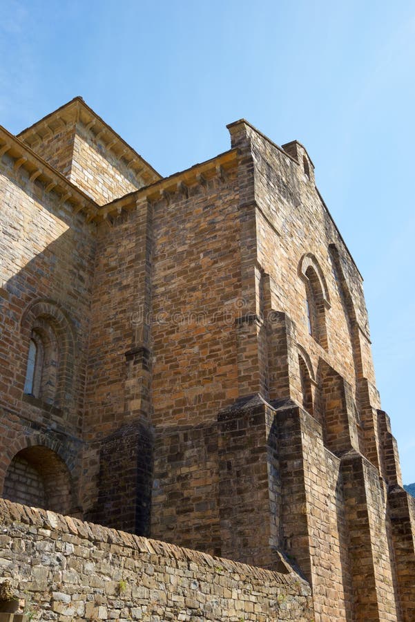 Siresa Monastery in Spain stock photo. Image of location - 188276030
