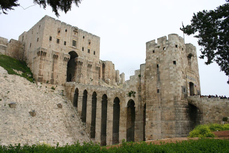 Siria foto de archivo. Imagen de edificio, desierto, monje - 699376