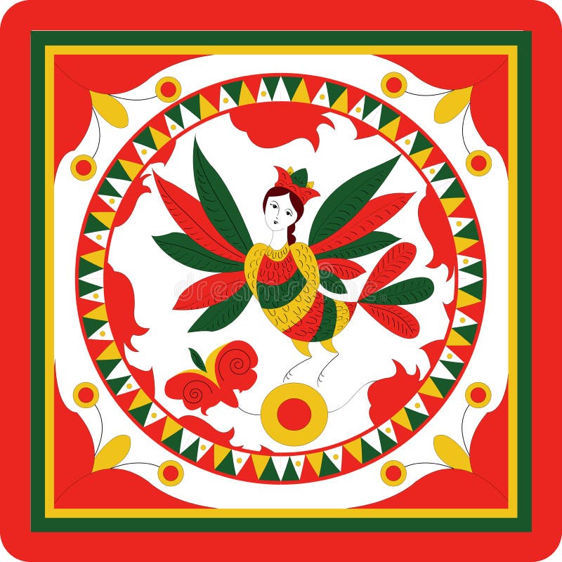 Sirin stock vector. Illustration of region, element, ornaments - 37800194