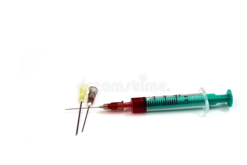 Siringa fotografia stock. Immagine di anima, farmaceutico - 41332538