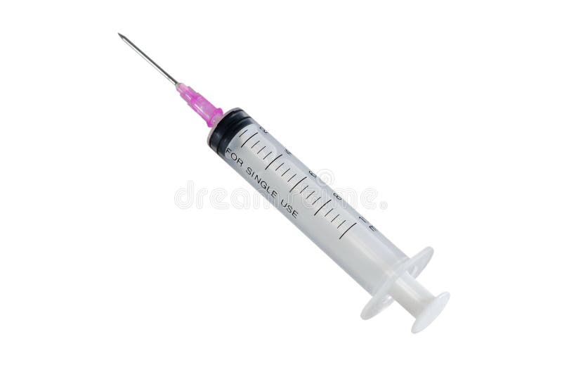 Siringa fotografia stock. Immagine di bianco, ipodermico - 8559386