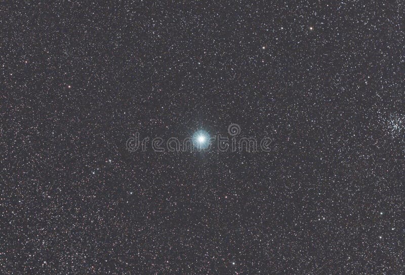 Sirius, Constellatio, Canis Major,the Brightest Star in the Night Sky ...