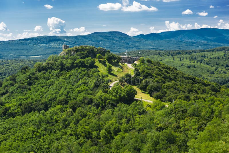 Siroki Var Castle in Hungary Stock Photo - Image of hungarian, castle ...