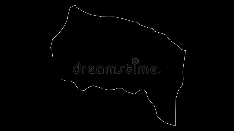 Sirte Libya District Map Outline Animation Stock Footage - Video of ...