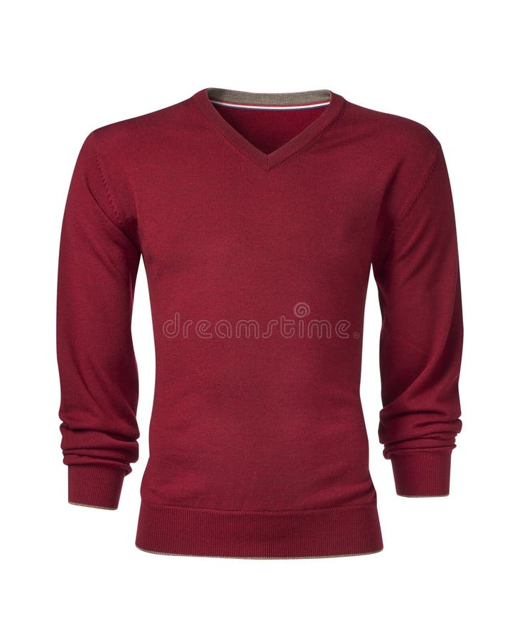 Sirve El Suéter Aislado En Blanco Foto de archivo - Imagen de alineada ...