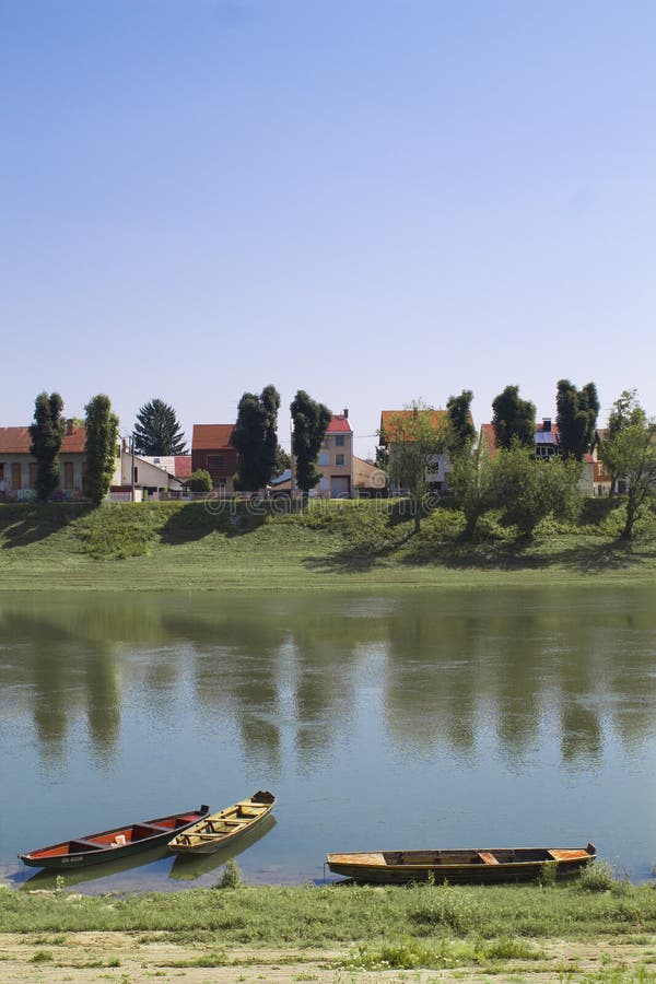 Sisak river stock photo. Image of stone, empty, country - 44386424