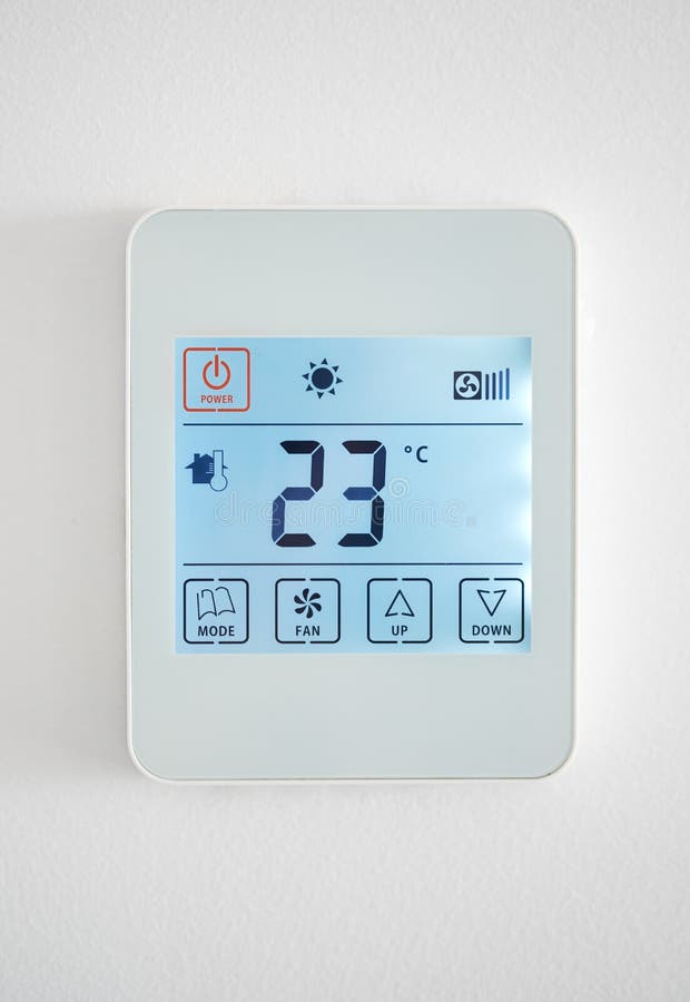 Sistema De Control Del Clima Imagen de archivo - Imagen de comodidad ...