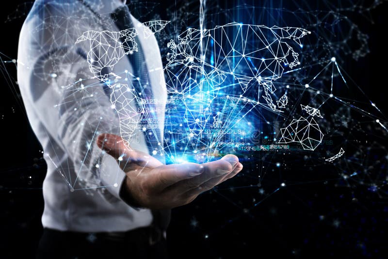 Sistema De Interconexão Da Rede Social Foto de Stock - Imagem de ...