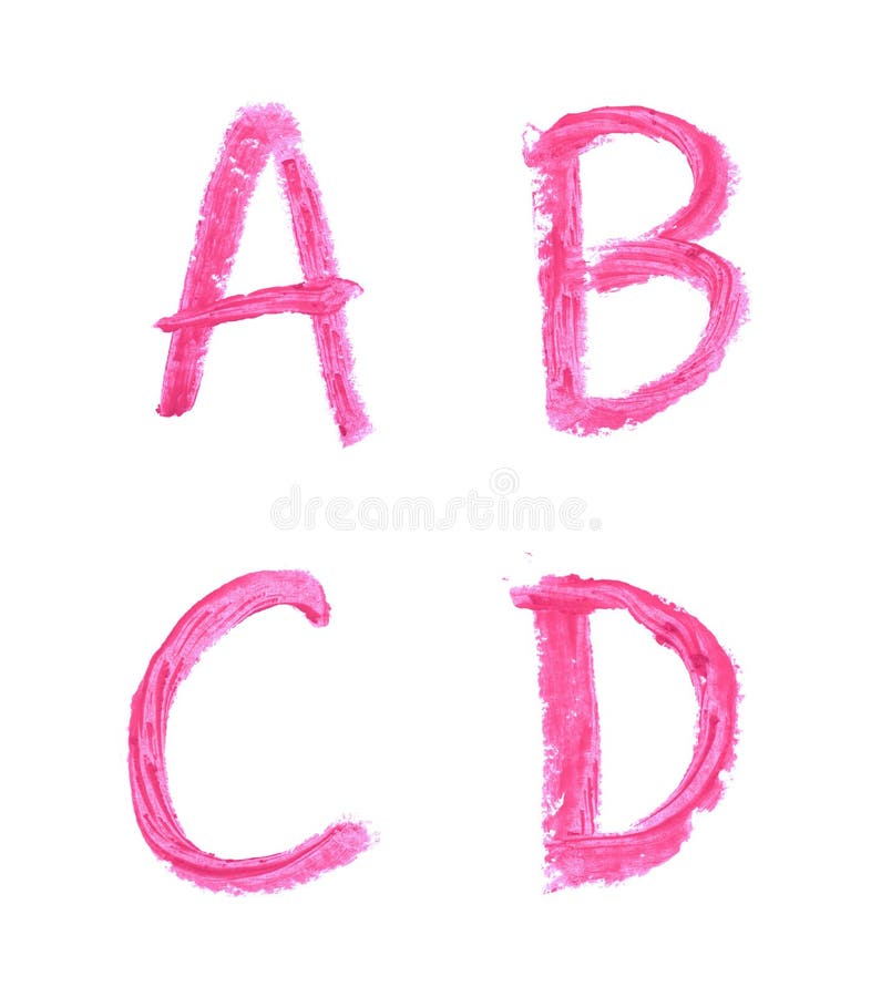 Sistema de letras aisladas foto de archivo. Imagen de fondo - 108565268