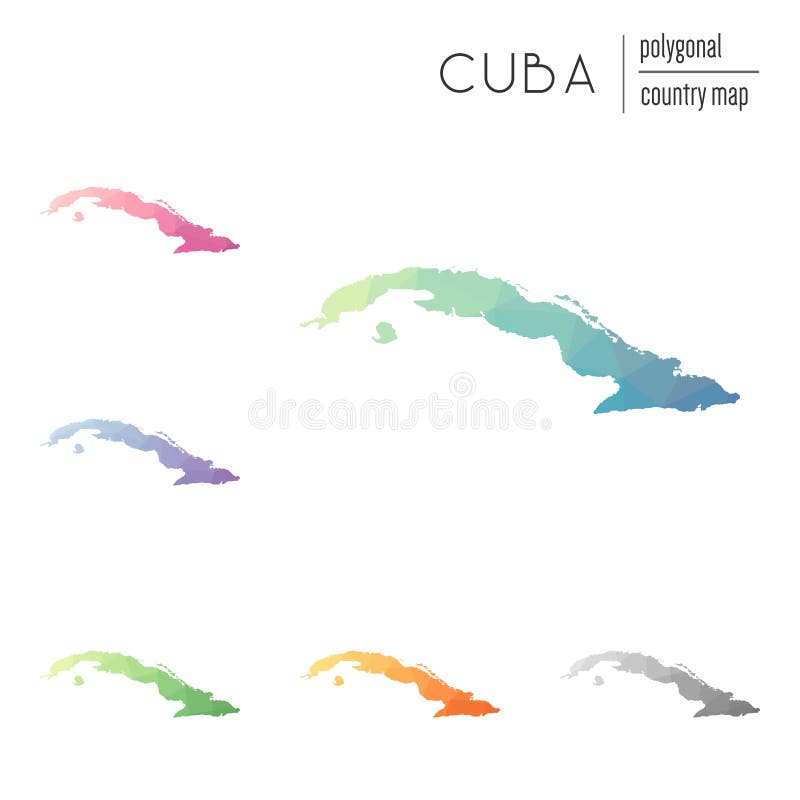 Plantilla Del Vector Del Infographics Del Mapa De Cuba Con Regiones Y ...