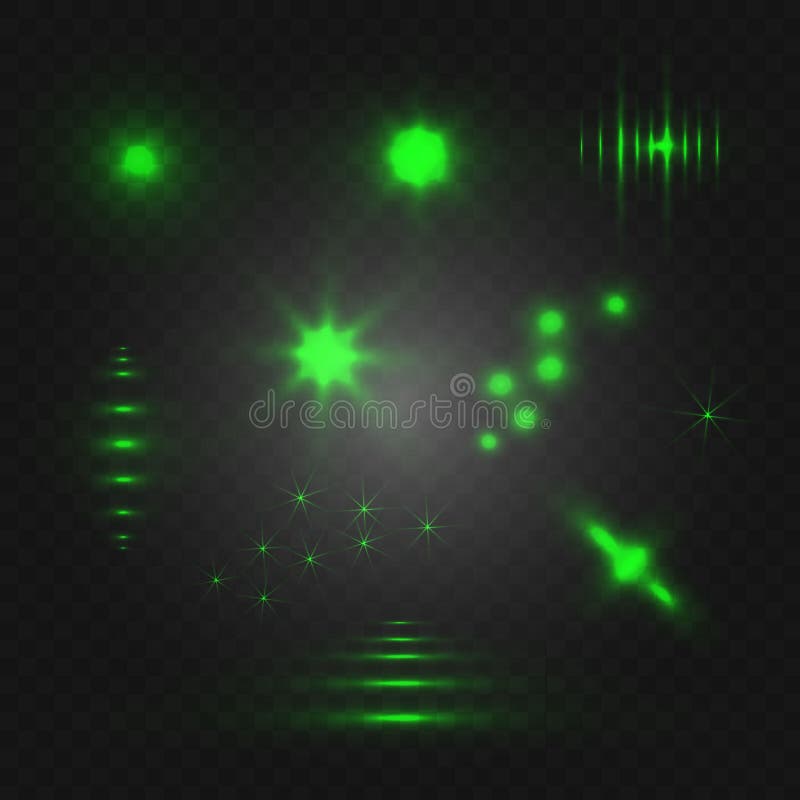 Luz Abstracta Sistema Colorido Del VECTOR De Líneas Que Brillan ...