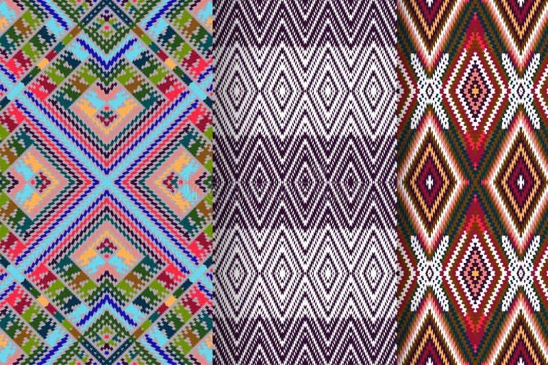 Sistema De 3 Modelos Abstractos Ilustración del Vector - Ilustración de ...