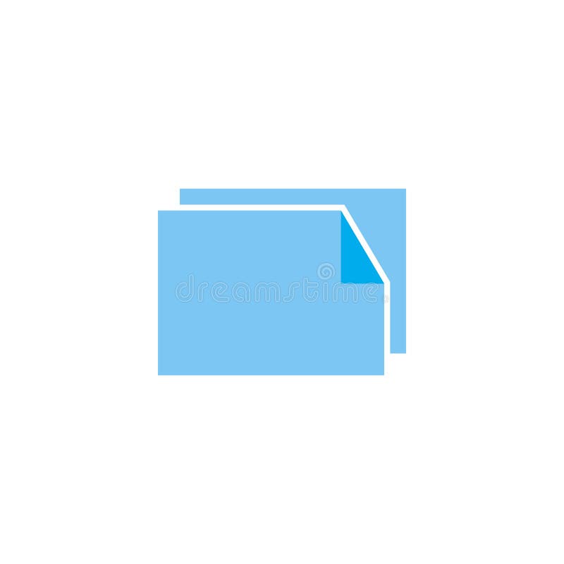 Sistema De Papel Del Icono Vector De Papel Del Logotipo Stock de ...