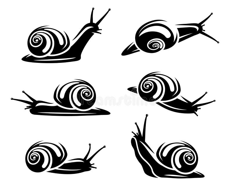 Sistema Negro De La Silueta De Los Animales Del Vector Ilustración del ...