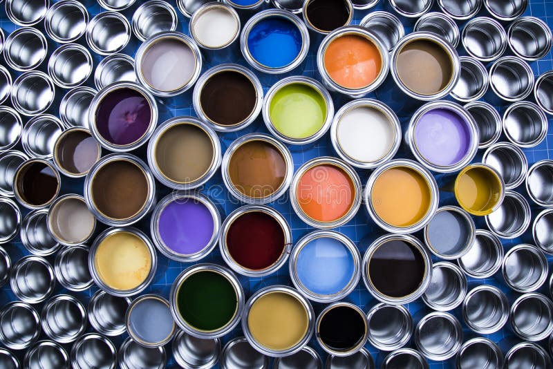 Sistema Del Concepto De La Creatividad De Color Imagen de archivo ...