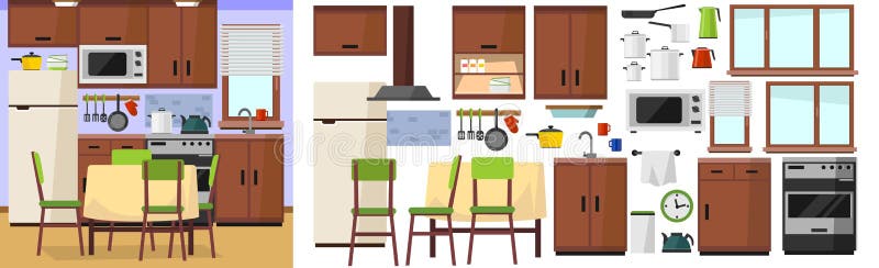Sistema Del Constructor De La Cocina De DIY Constructor Moderno De La ... Sistema Del Constructor De La Cocina De DIY Constructor Moderno De La ...