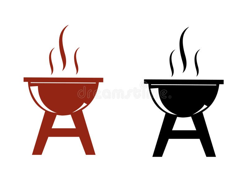 Sistema Del Icono De La Barbacoa Del Vector Ilustración del Vector ... Sistema Del Icono De La Barbacoa Del Vector Ilustración del Vector ...