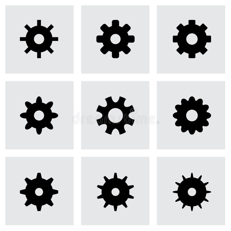 Icono Del Engranaje Del Vector Ilustraciones Stock, Vectores, Y Clipart ...