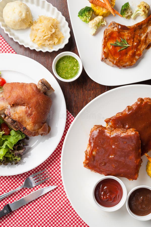 Sistema del segundo plato foto de archivo. Imagen de principal - 78151678