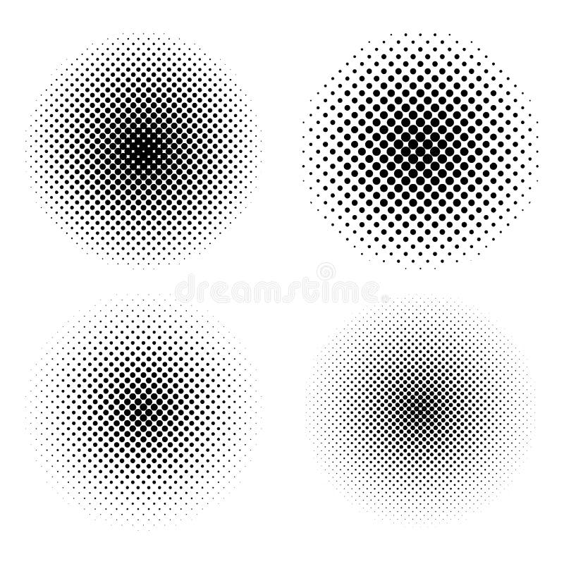 Tono Medio Del Círculo Fondo De Semitono Abstracto Ilustración Del ... Tono Medio Del Círculo Fondo De Semitono Abstracto Ilustración Del ...