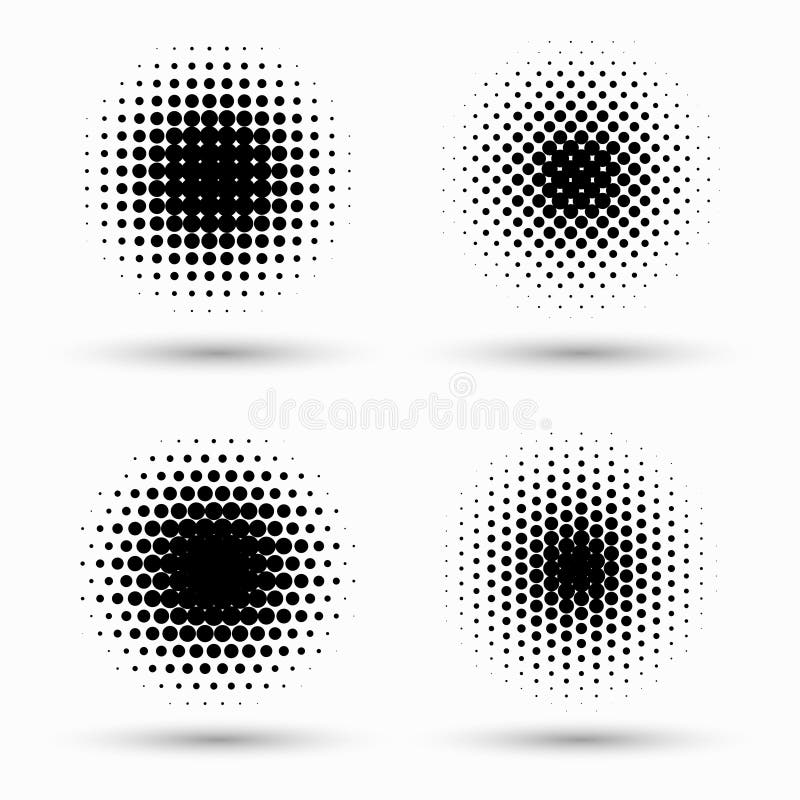Tono Medio Del Círculo Fondo De Semitono Abstracto Ilustración Del ... Tono Medio Del Círculo Fondo De Semitono Abstracto Ilustración Del ...