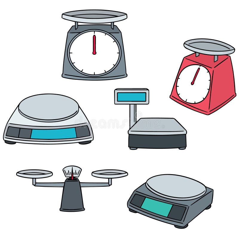 Sistema Del Vector De La Balanza Ilustración del Vector - Ilustración ...