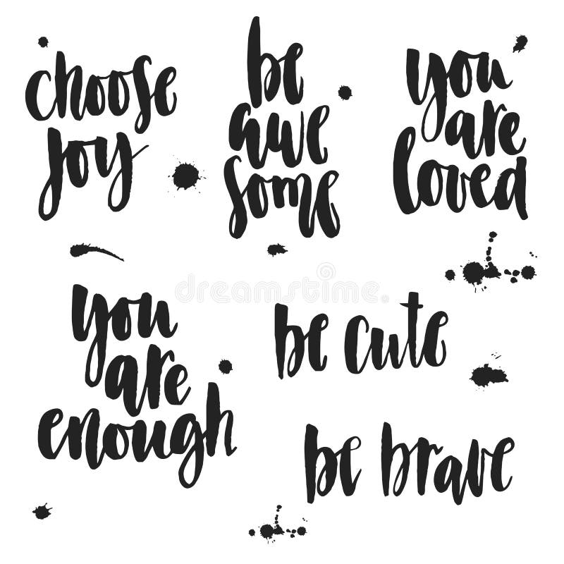 Sistema Del Vector De Las Letras Ilustración del Vector - Ilustración ...