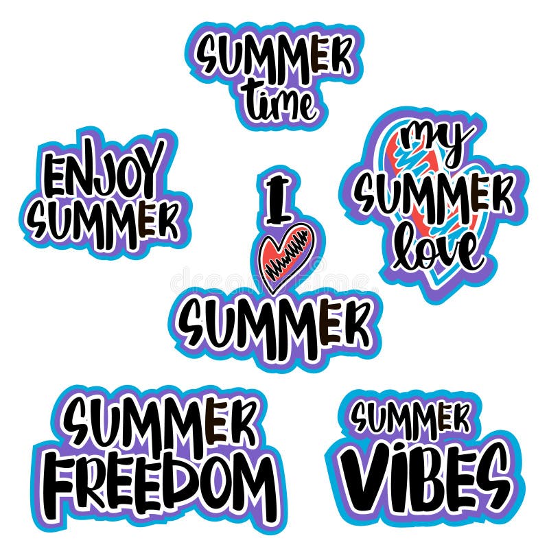 Sistema Del Vector De Letras Dibujadas Mano Ilustración del Vector ...