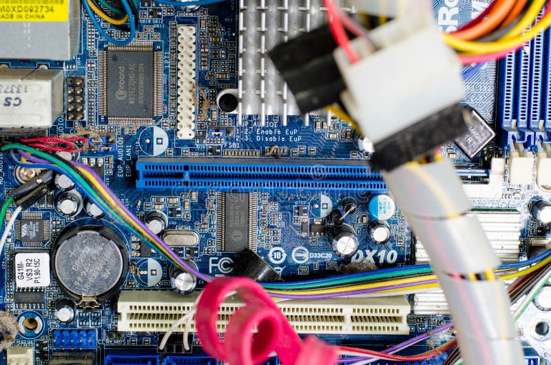 Sistema Di Hardware Interno Di Un Desktop Computer Immagine Editoriale ...