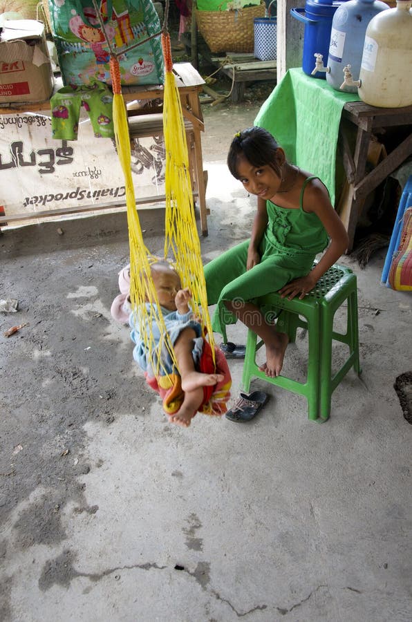 Sister Looking after Younger Brother Editorial Image - Image of culture ...