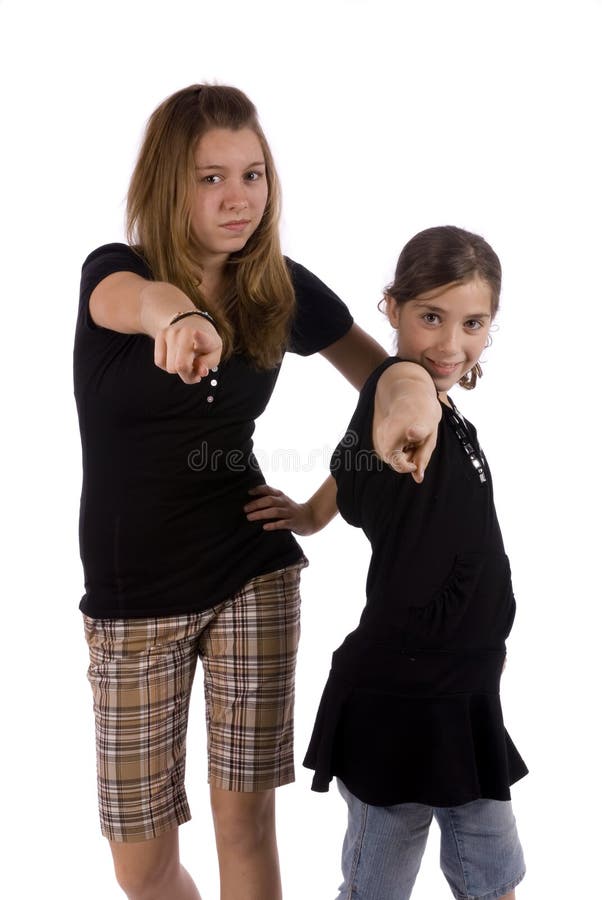 Sisters fighting over ball stock image. Image of envy - 5885399